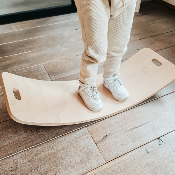 Curvy Board, Montessori Board, Curved Balance Board, waldorf board ...
